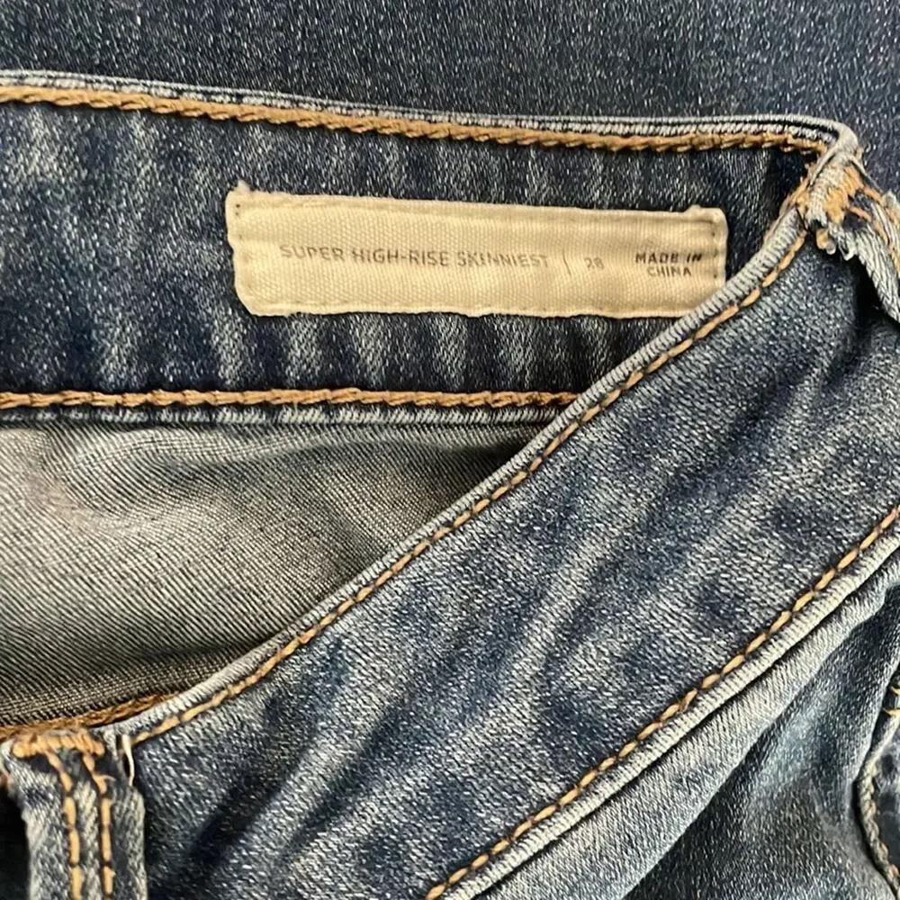 PacSun | Jeans | Pacsun Super High Rise Skinniest Jeans Size 28 Rise 1 ...